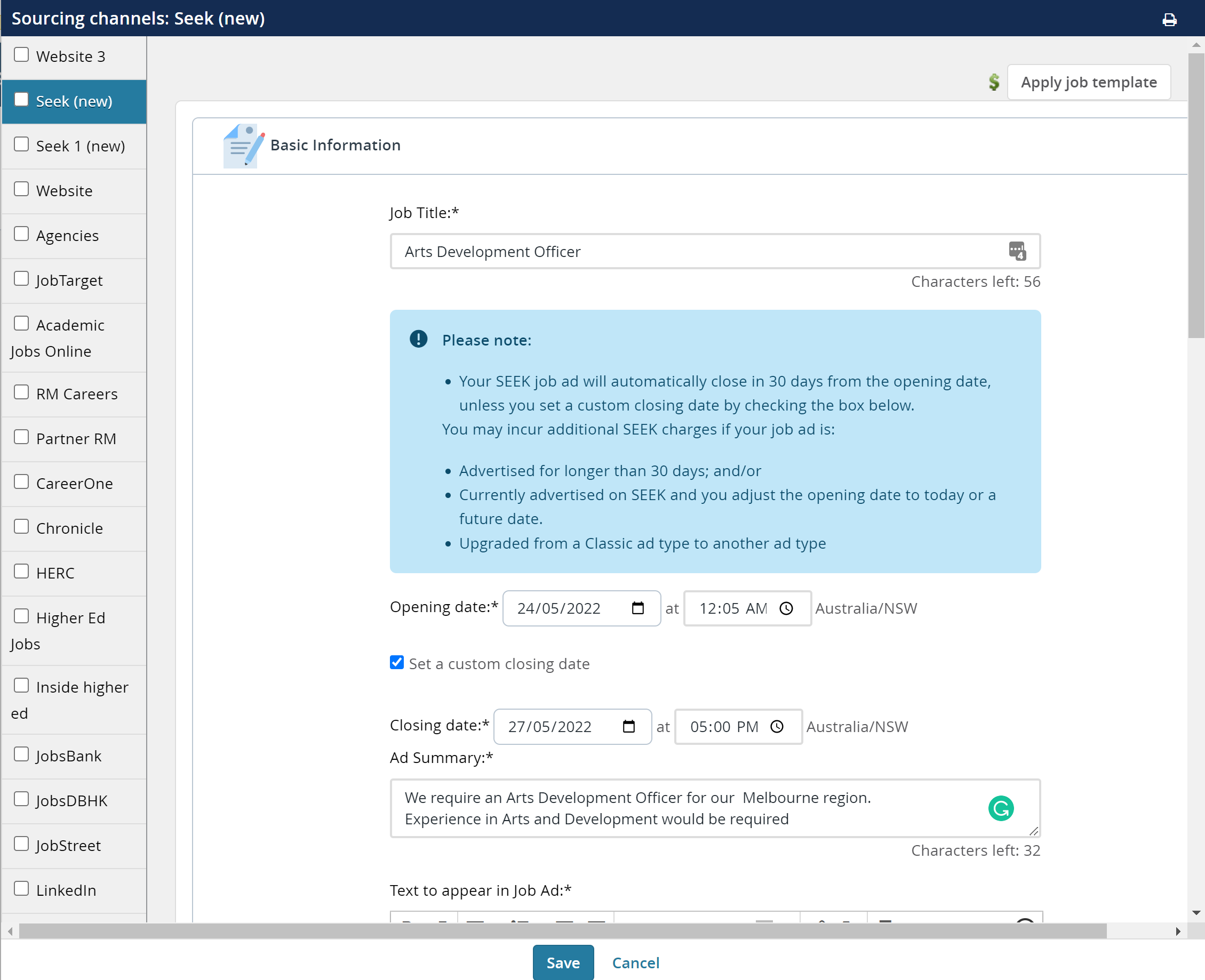 Seek - PageUp Marketplace